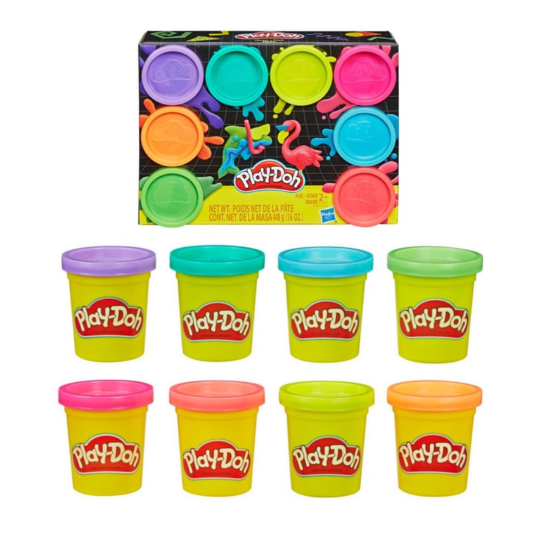 PLAY DOH Play-Doh 8 Pack Hasbro - Neon | falabella.com