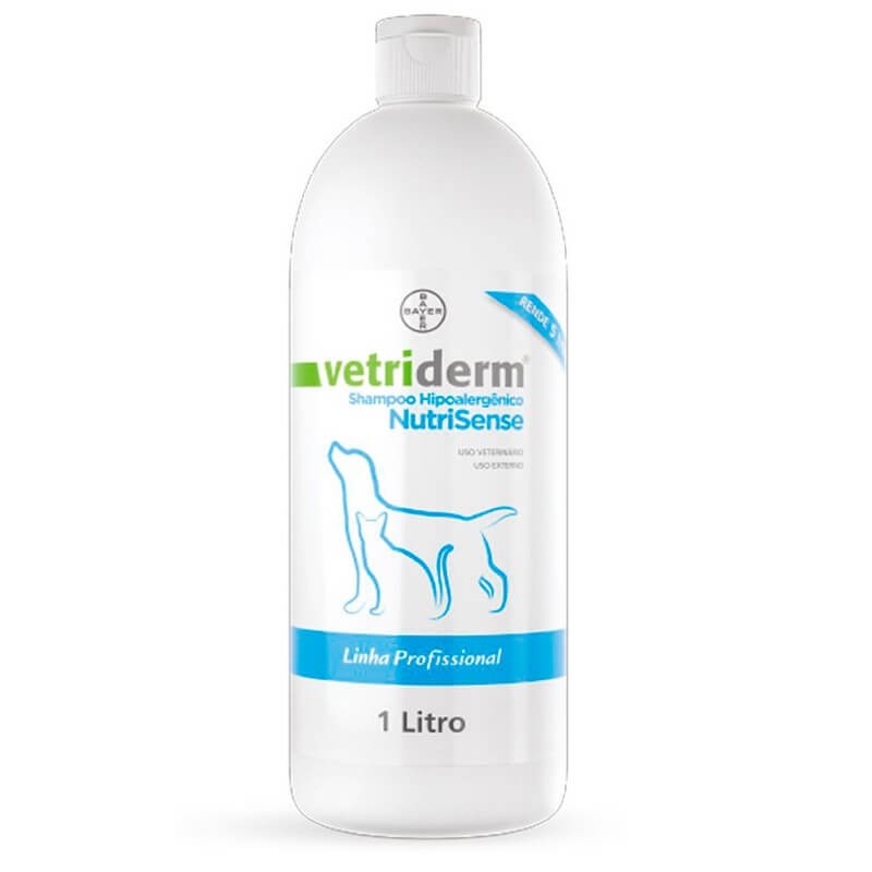 BAYER Vetriderm Shampoo Hipoalargénico para Mascotas 1 lt | falabella.com