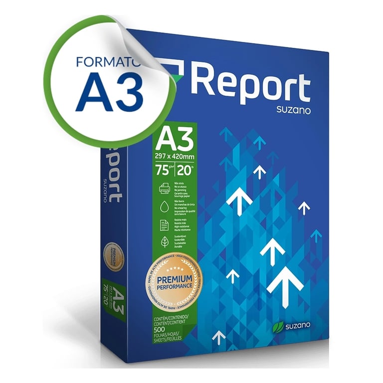 Resma de Papel Bond A3 Report 75g | Sodimac Chile