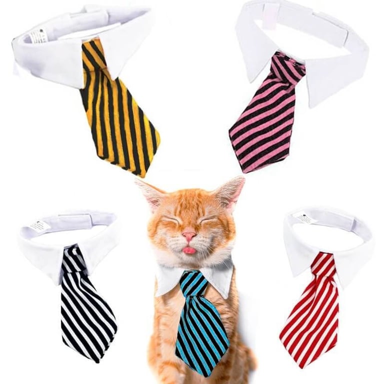 GENERICO Corbata para Gatos Color Rojo con blanco Talla L | falabella.com