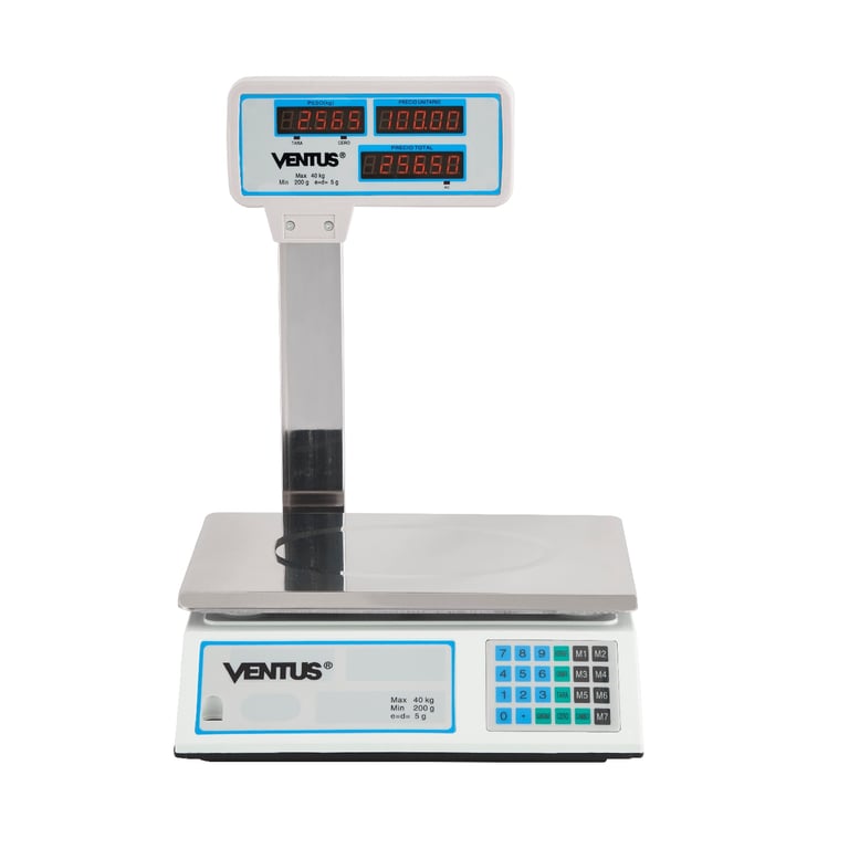 VENTUS Balanza Digital 40 kg Visor Aéreo Ventus | falabella.com