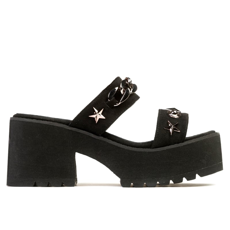 CHANCLETA Sandalia Mujer Negro Naty Negro | falabella.com