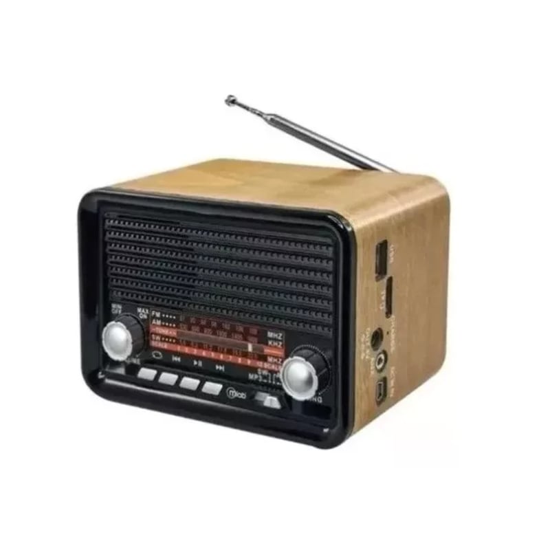 GENERICO Mini Radio Portatil Recargable Am Fm Mp3 09387 | falabella.com