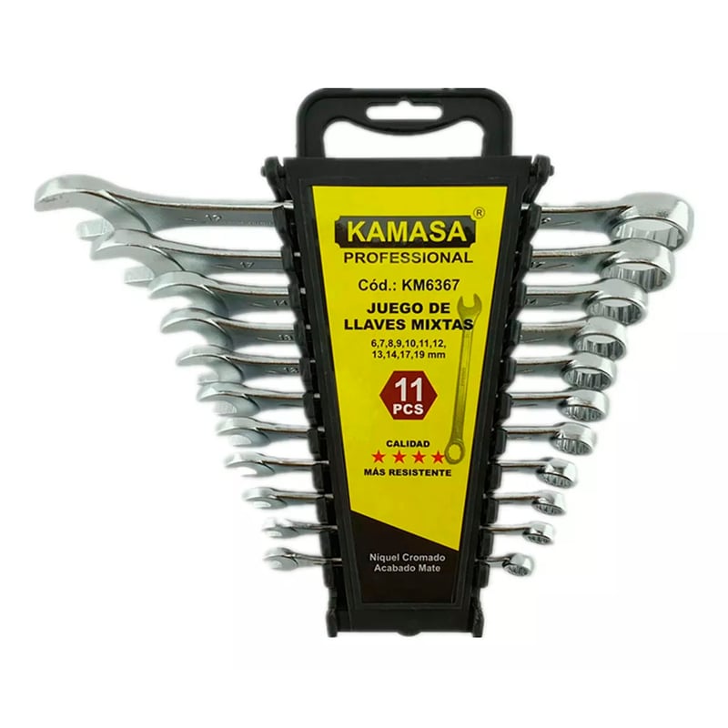 KAMASA Juego De Llaves Punta De Corona 11 Piezas Kamasa Km6367 ...