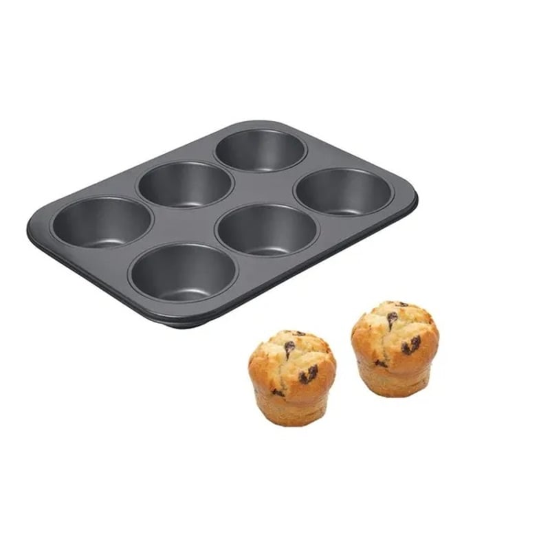 GENERICO Molde De Cupcake Molde De Magdalena Molde Muffin 6cav Grande ...