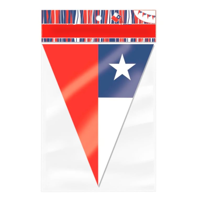 GENERICO Banderin Guirnalda Fiestas Patrias Chile 20x32 cm | falabella.com