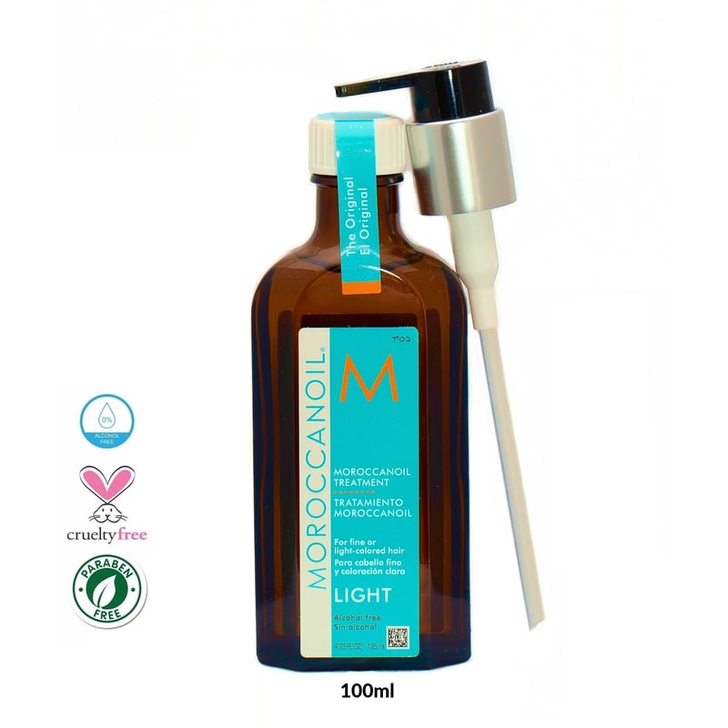 MOROCCANOIL Original Aceite Argan Light Hidratante Moroccanoil 100ml Tratamiento Capilar ...