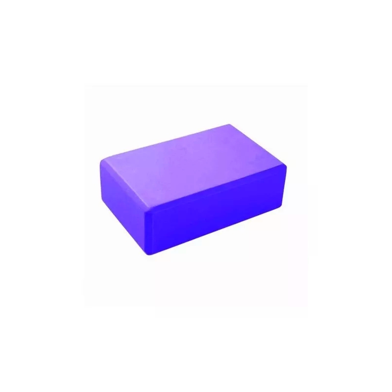 GENERICO Ladrillo Yoga Cubo Pilates Bloque Morado Goma Eva | falabella.com