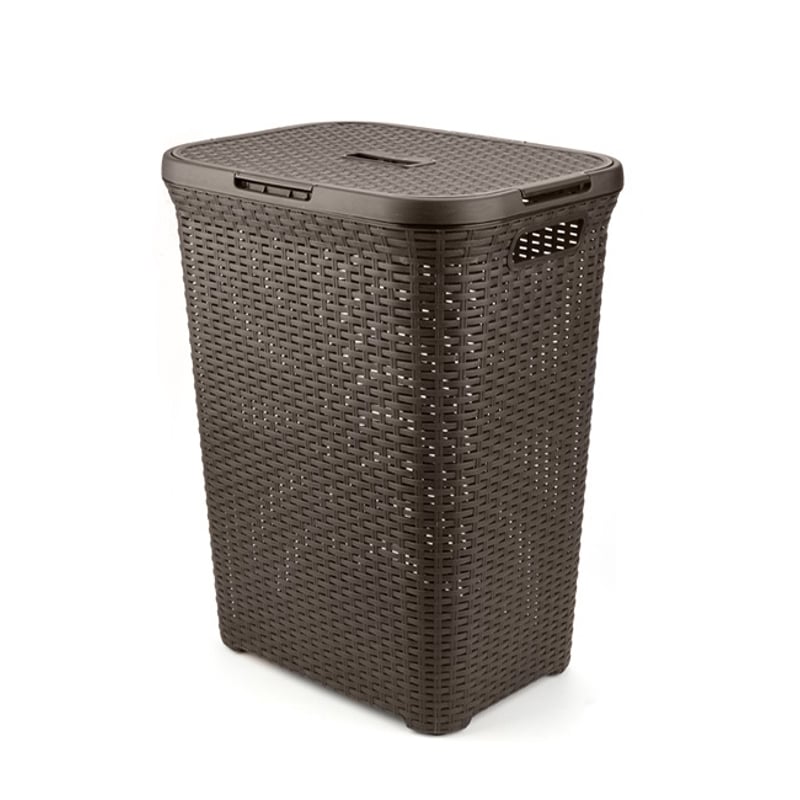 MP Cesto Canasto Para Ropa Ratan 60 Litros Con Tapa | falabella.com