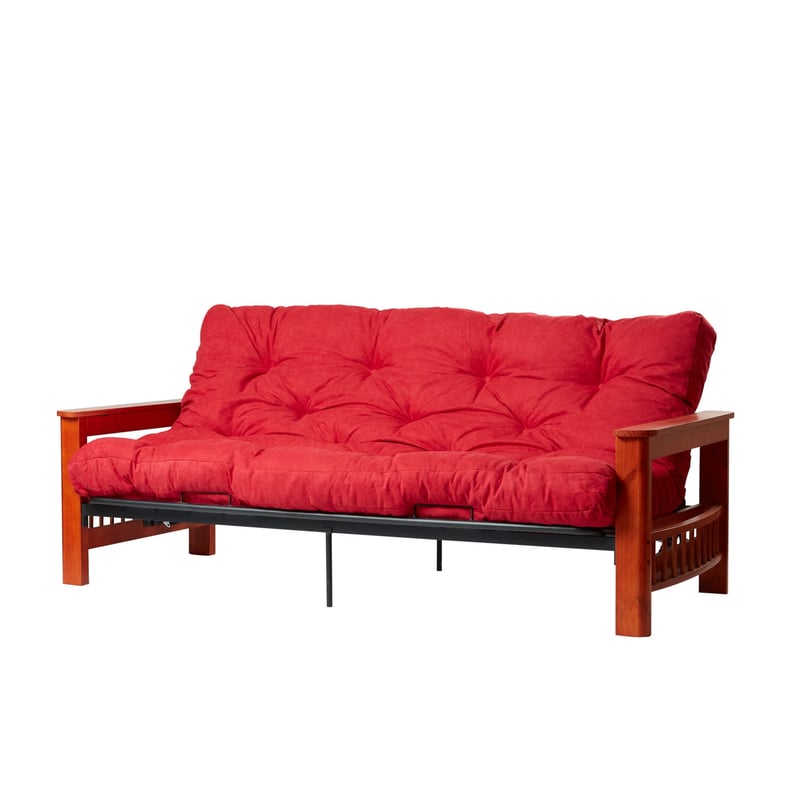 SPOMO Futón 3 Cuerpos Bristol Rojo | falabella.com