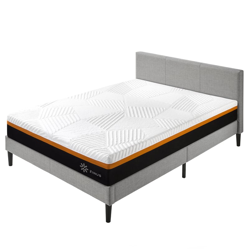 ZINUS Cama Liam Zinus 2 Plazas Resortes Pocket | falabella.com