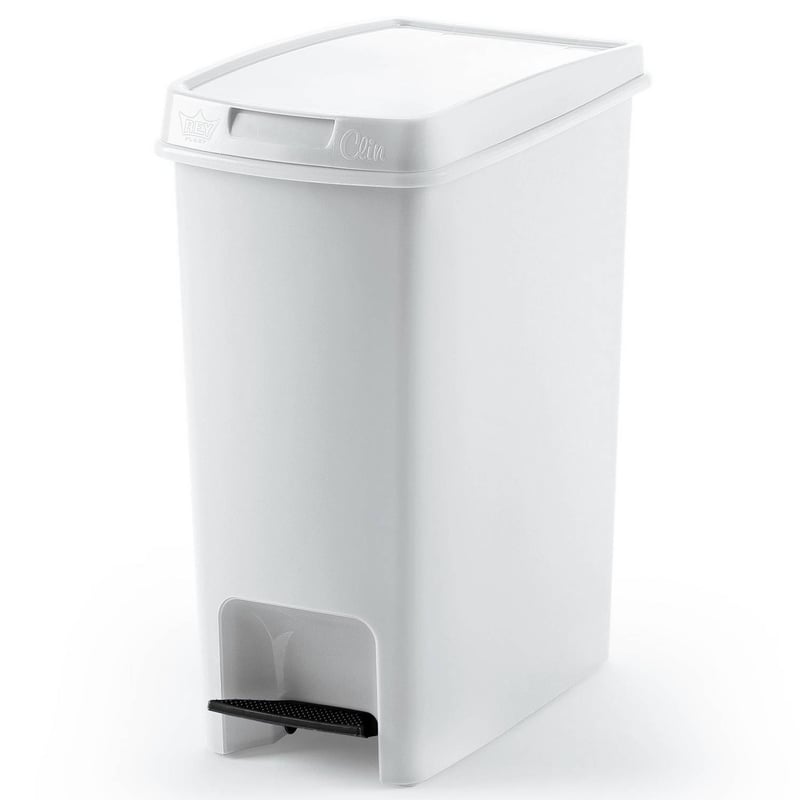 REYPLAST Basurero Antideslizante Con Pedal Modelo Clin 12.5 Litros | falabella.com