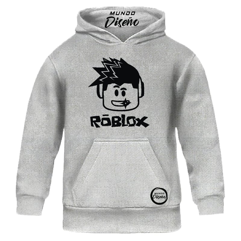MDC Mdc poleron de niño cerrado con capucha roblox rostro | falabella.com