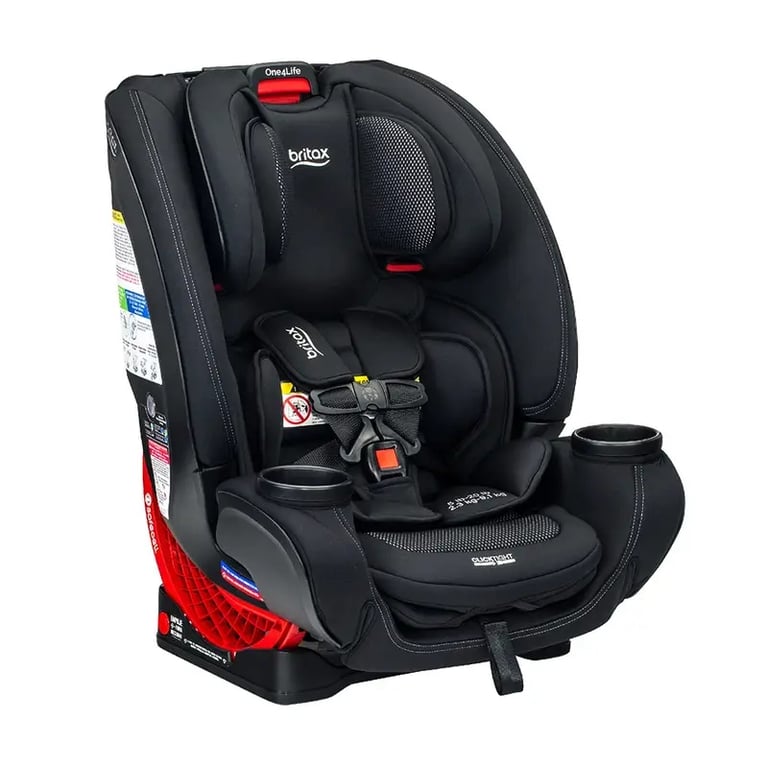 BRITAX Silla de Auto Convertible BRITAX One4life Cool Flow Carbon ...