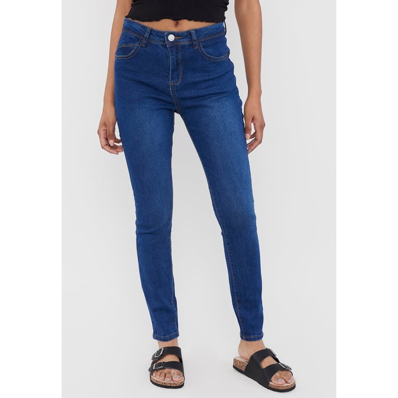 CORONA Jeans Mujer Básico Push Up Azul Oscuro Corona | falabella.com