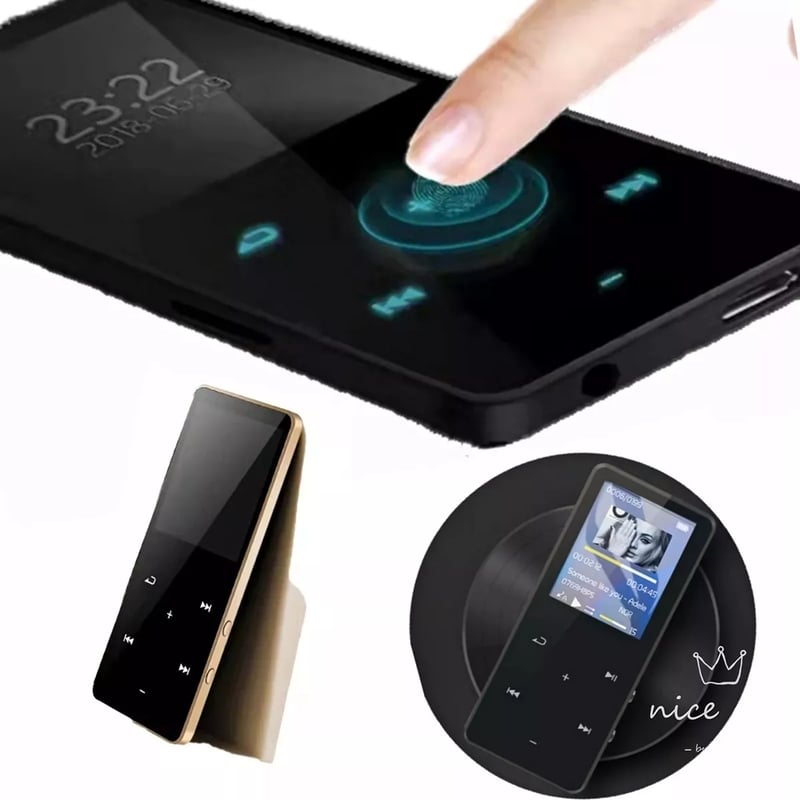 KUANGYE Audio Reproductor Mp3 Mp4 Bluetooth Players Pantalla Tactil ...