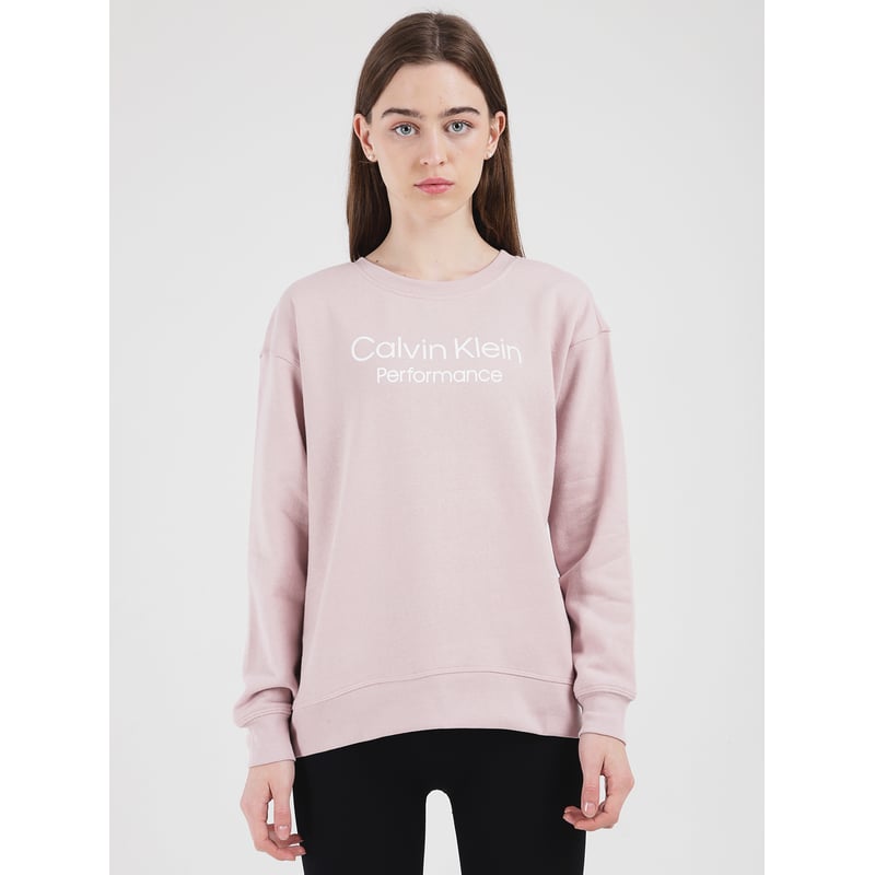 CALVIN KLEIN Polerón Stacked Logo Rosa Calvin Klein | falabella.com