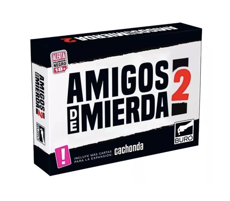 EDGE ENTERTAINMENT Amigos De Mierda 2 - Juego De Cartas - Español ...