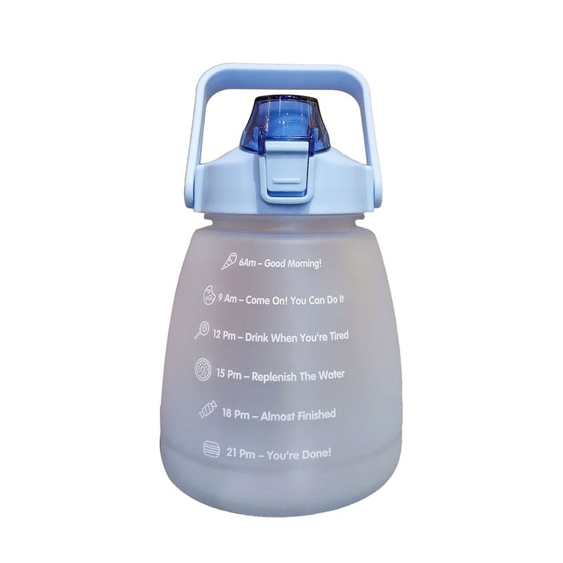 GENERICO Botella Antiderrame Para El Agua 1300ml color lavanda ...