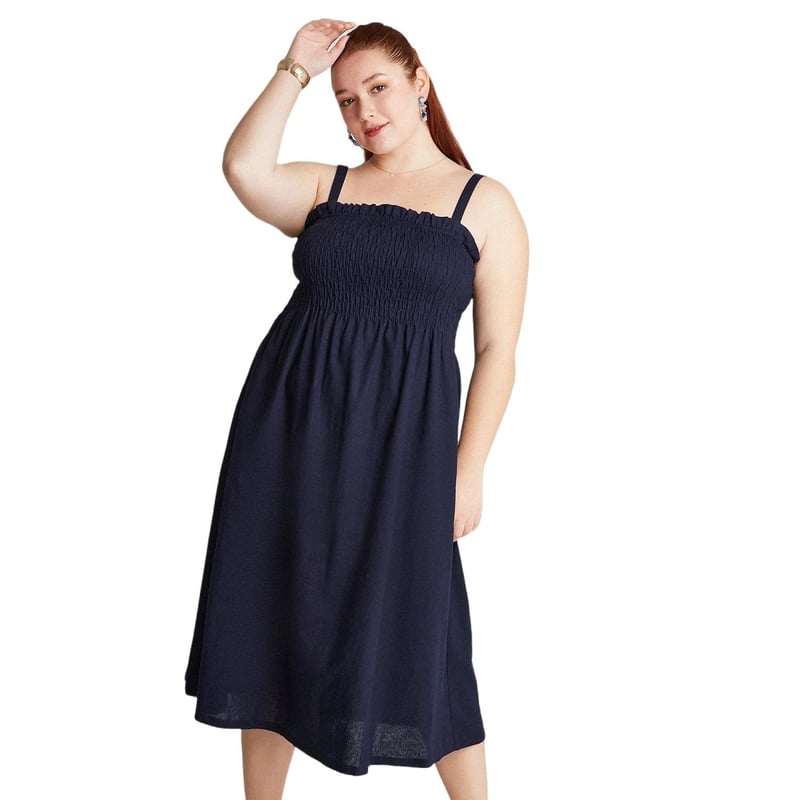 CURVI Vestido Tirantes Panal Mujer Curvi | falabella.com
