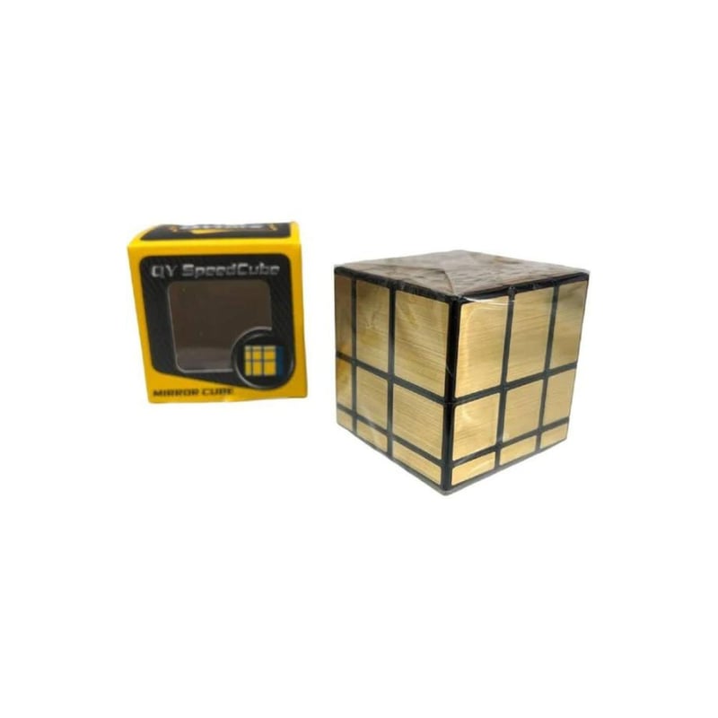 GENERICO Cubos Rubik Mirrow Espejo - Uso profesional - Dorado ...
