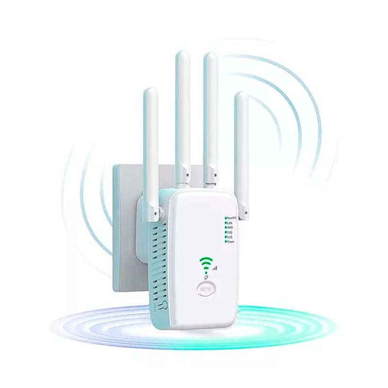 GENERICO Router Repetidor Wifi 4 antenas 2,4ghz/5ghz 300mbps ...