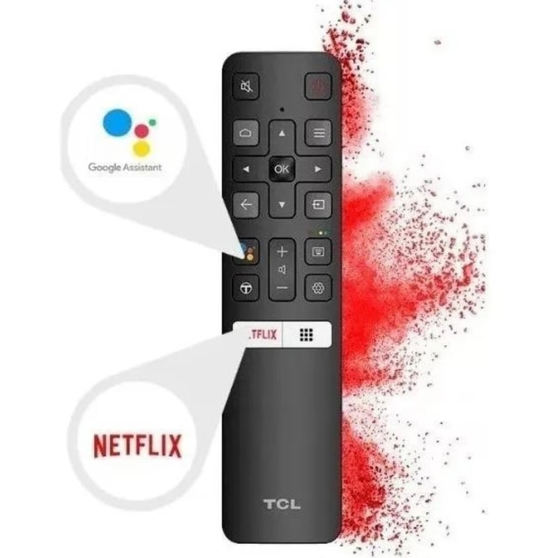 TCL Control Remoto Original Tcl Android Smart Tv Con Voz Rc802v ...
