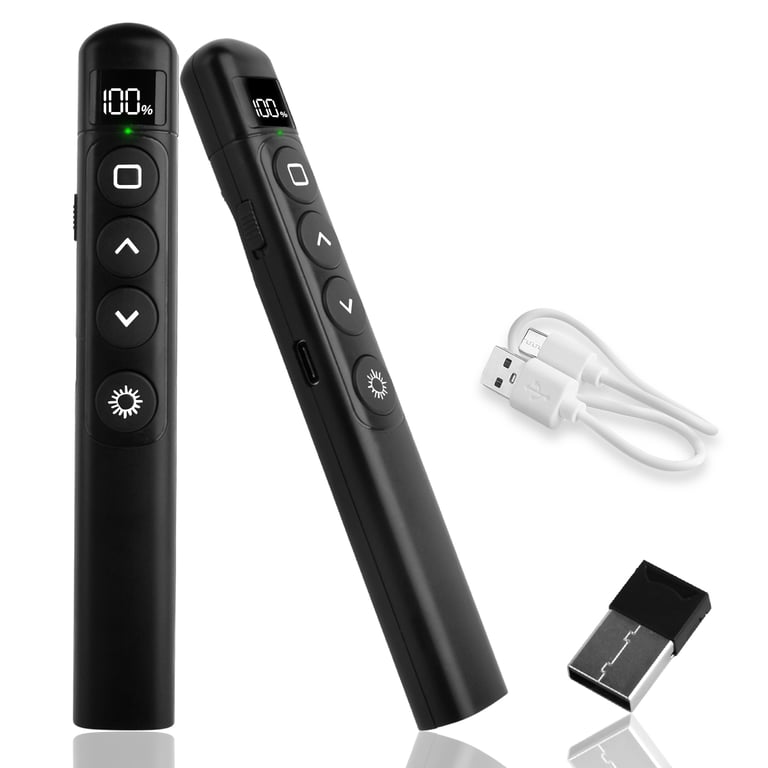 YAYKO Presentador Powerpoint Diapositiva Puntero Láser Inalámbrico ...