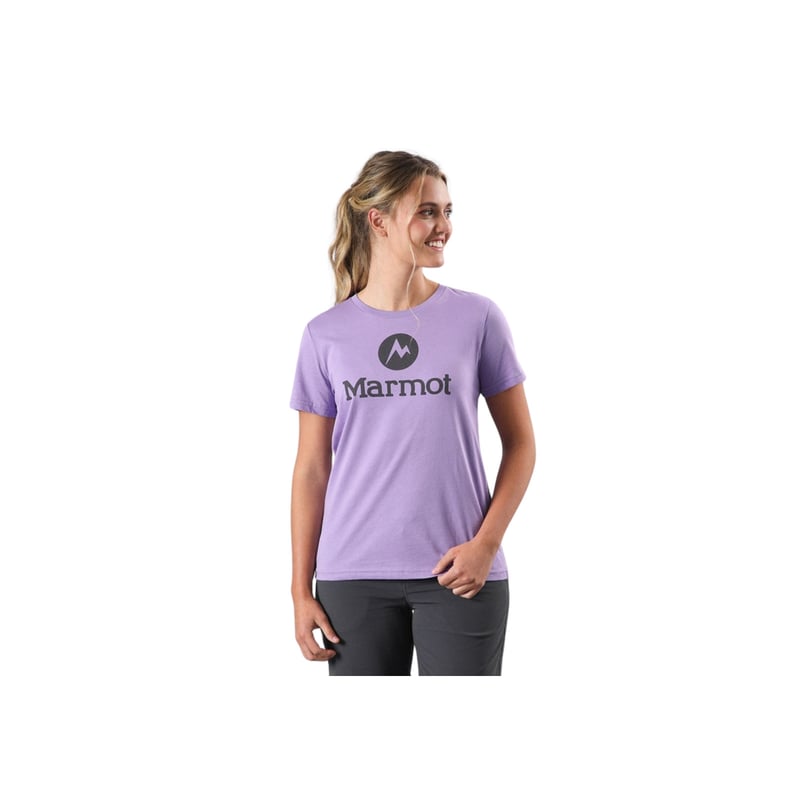 MARMOT Polera Logo Tee Morado MARMOT | falabella.com