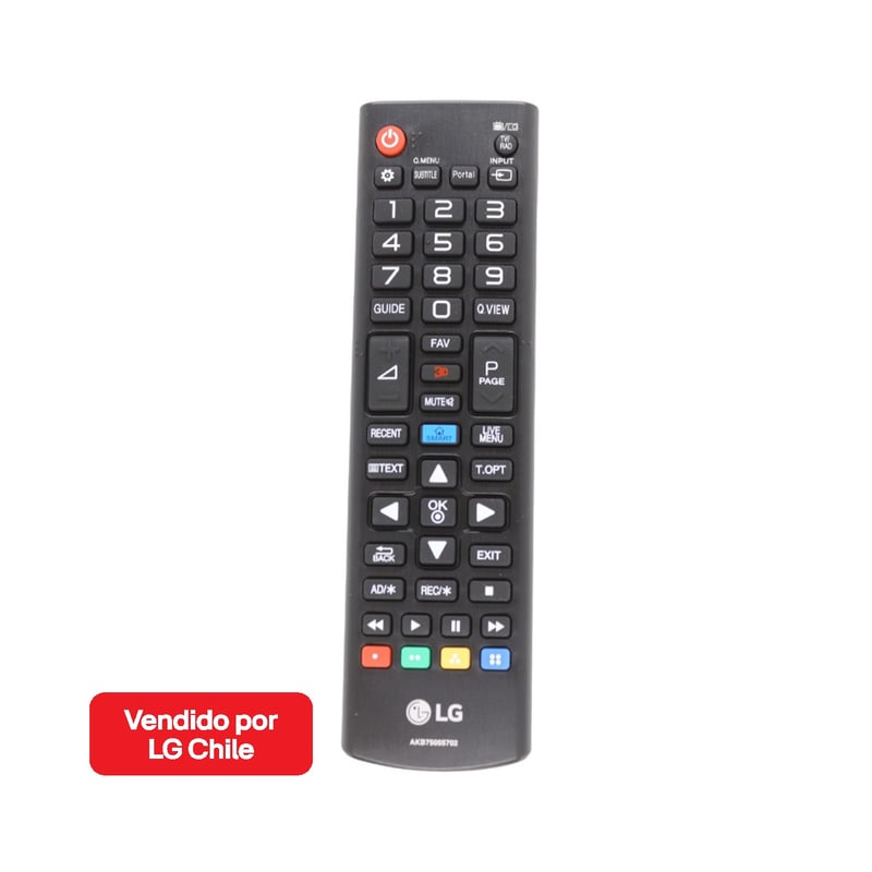 Control Remoto TV LG estándar Original | Sodimac - Falabella