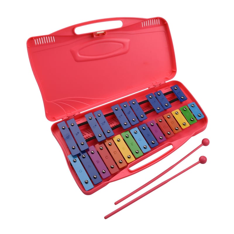 GENERICO Metalofono De Colores Melody Con Maleta Xilofono 25 Notas ...
