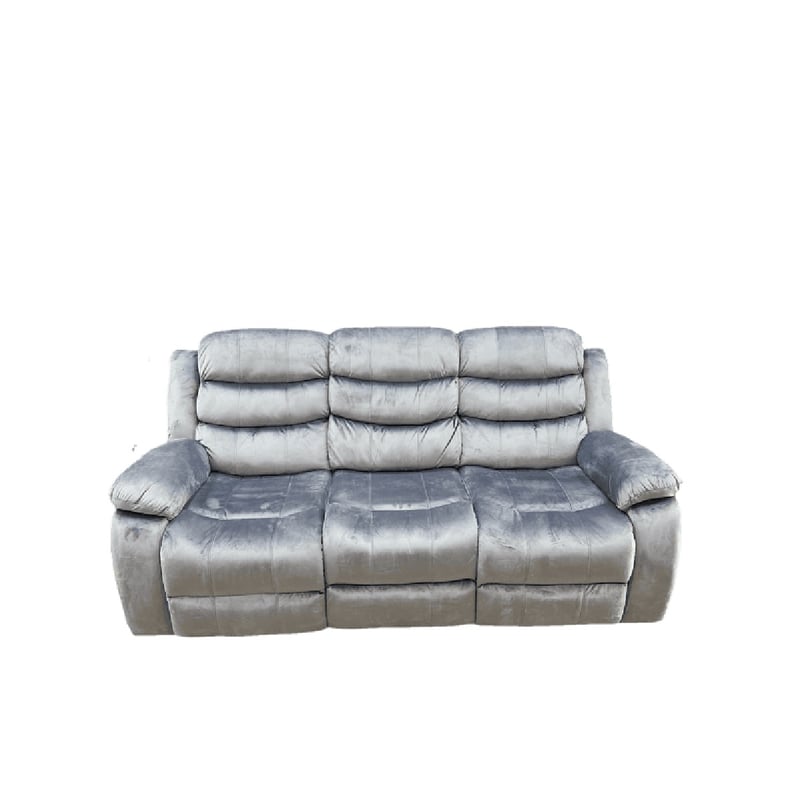 ANDYRALL HOME Berger 3 Cuerpos Reclinable Moderno Fenix Gris 8005C3 ...