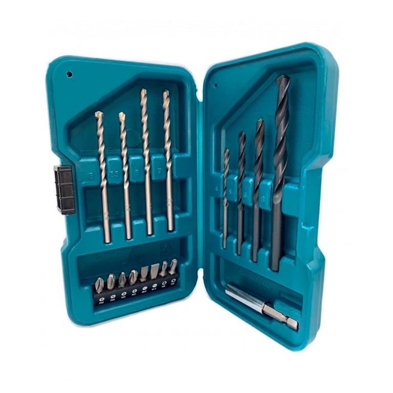 Set de Brocas Makita D-45858 Multipropósito 17 Piezas | Sodimac - Falabella