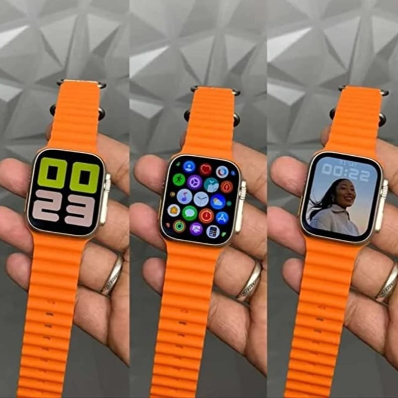 GENERICO Reloj inteligente Smartwatch T800 Ultra 2023 Naranjo ...