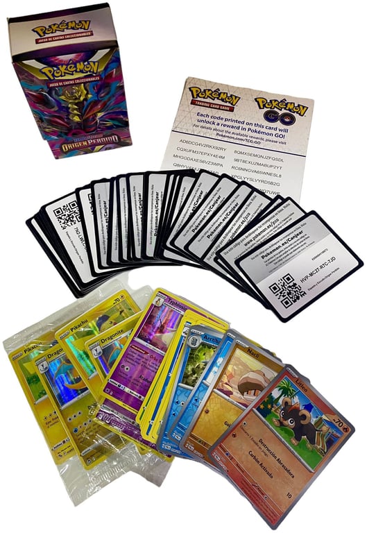 POKEMON CARTAS POKÉMON ORIGINALES 50 UNIDADES PACK04 | falabella.com