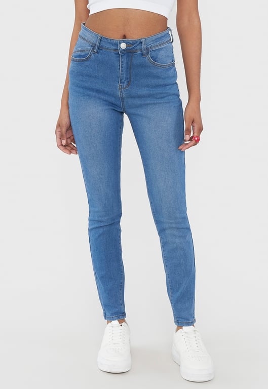 CORONA Jeans Mujer Básico Push Up Azul Claro Corona | falabella.com