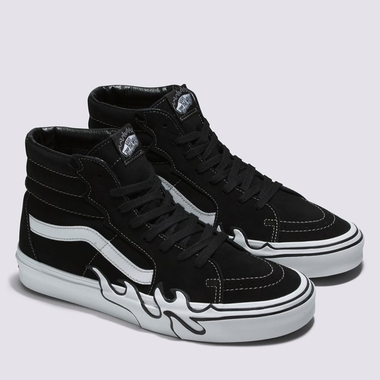 VANS Zapatilla Con Caña Sk8-Hi Flame Negro Unisex VANS | falabella.com