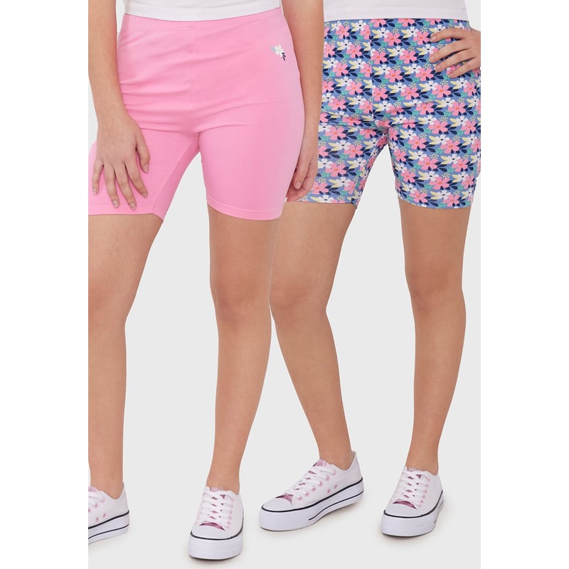 CORONA Calza Niña Teen Corta Bipack Color Rosado Corona | falabella.com