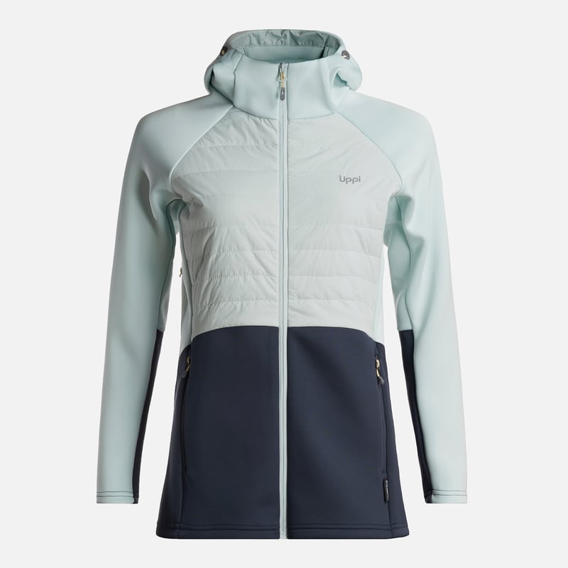 LIPPI Chaqueta Mujer ColdMove WindBreaker SteamPro Hoody Jacket Celeste ...