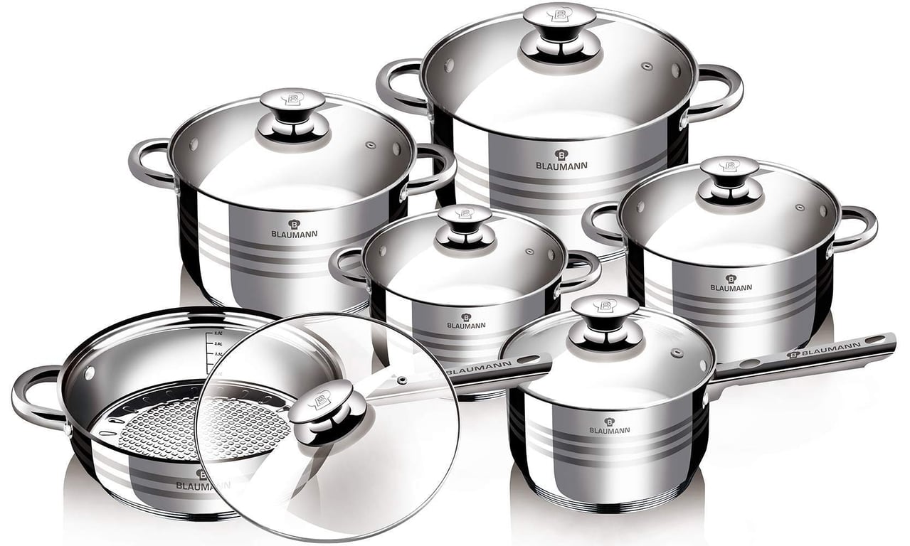 BLAUMANN Bateria de cocina 12 piezas full induccion | falabella.com