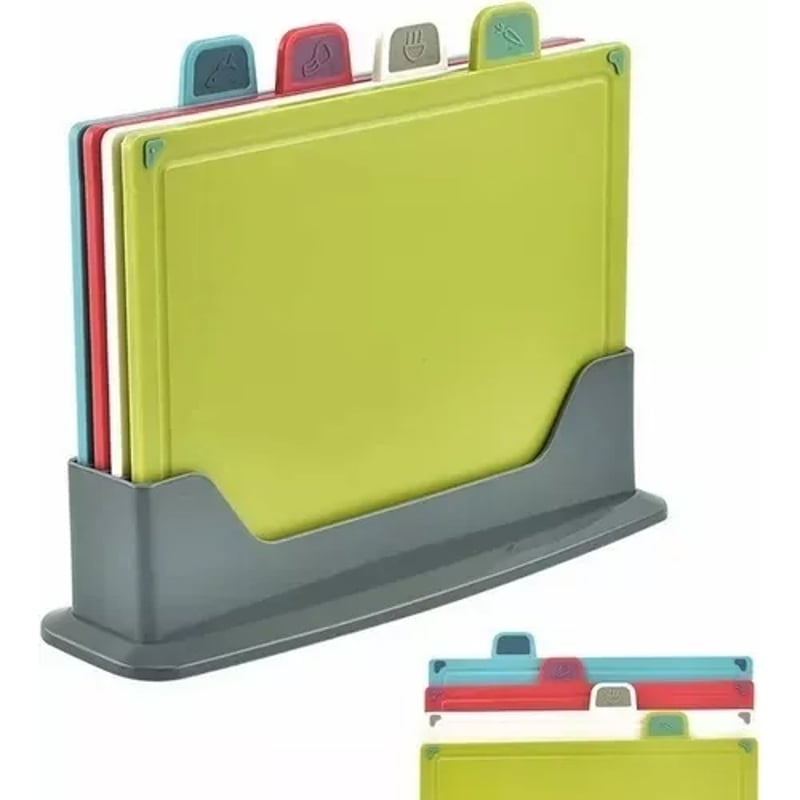 Tablas Para Picar Con Base Y Colores Indicadores 4 Piezas | Sodimac ...