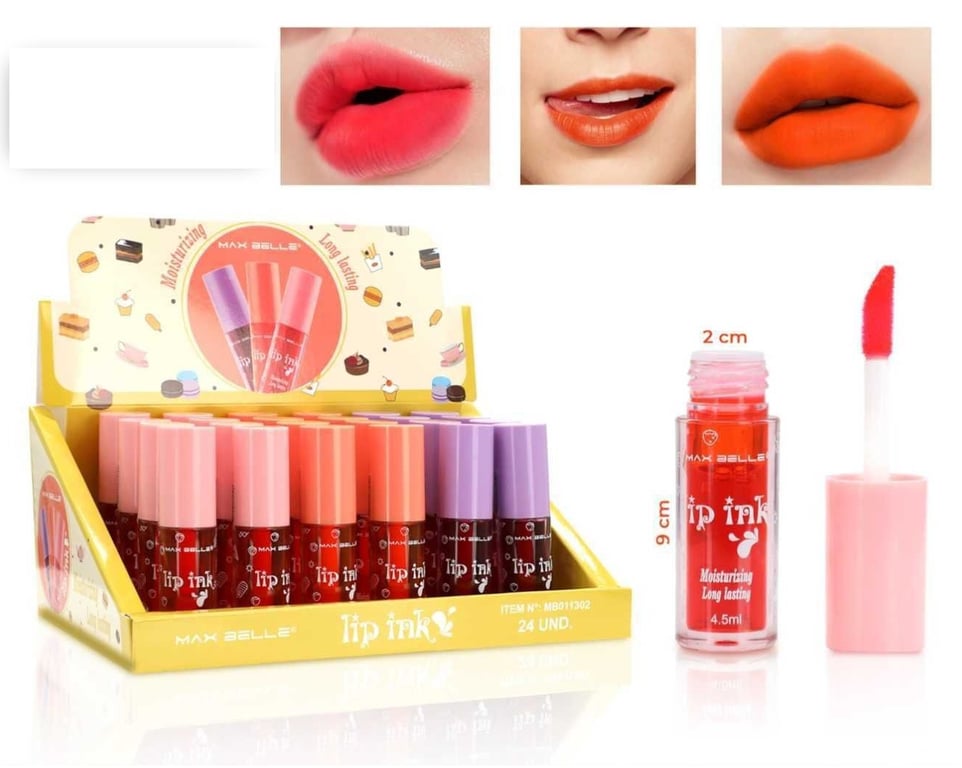 GENERICO Pack De 3 Tintas Labiales Acabado Matte Labios 24 Hrs ...