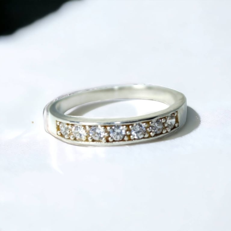 GENERICO Anillo de Plata Cintillo Liso | falabella.com