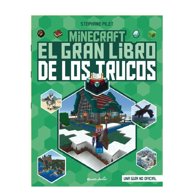 PLANETA JUNIOR MINECRAFT EL GRAN LIBRO DE LOS TRUCOS | falabella.com