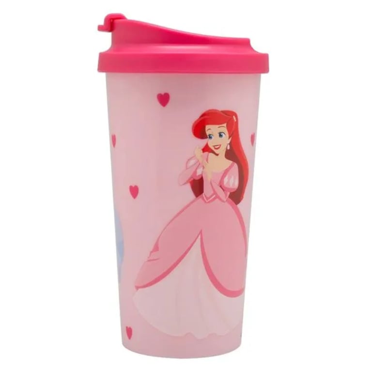 DISNEY Vaso Mug Venti Con Tapa 480ml Princesas - Rosa | falabella.com