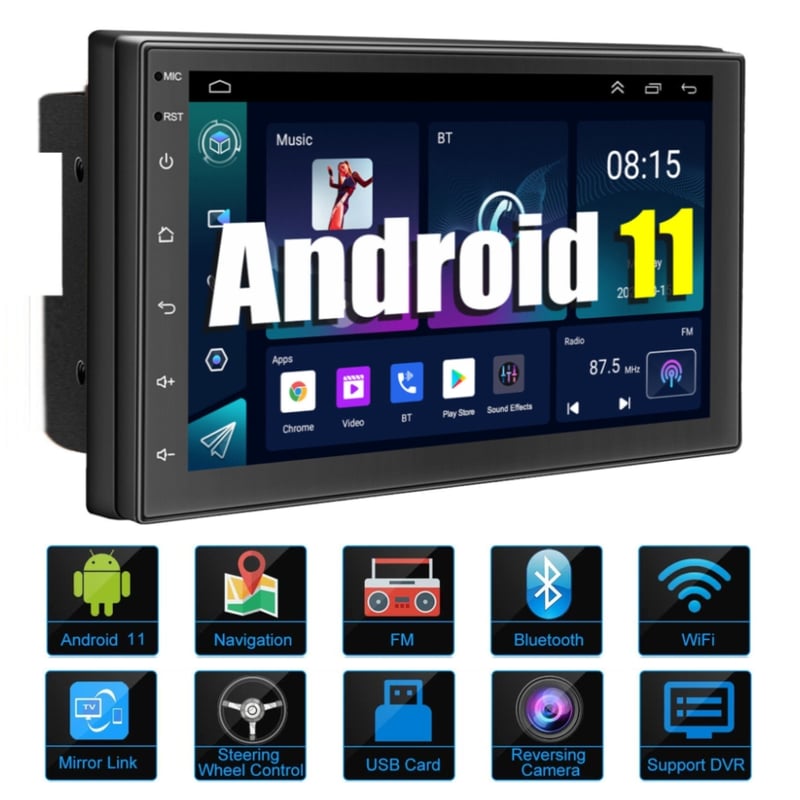 GENERICO Radio De Auto Con Android 7 Pulgadas 2 DIN | falabella.com