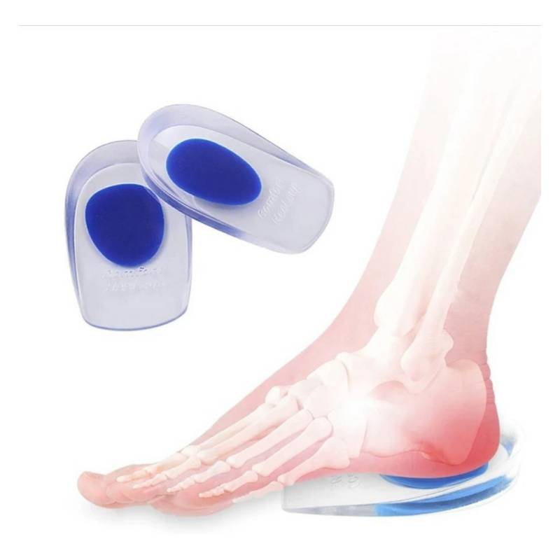 GENERICO Plantillas Taloneras Ortopédicas Silicona Plantilla Espolon ...