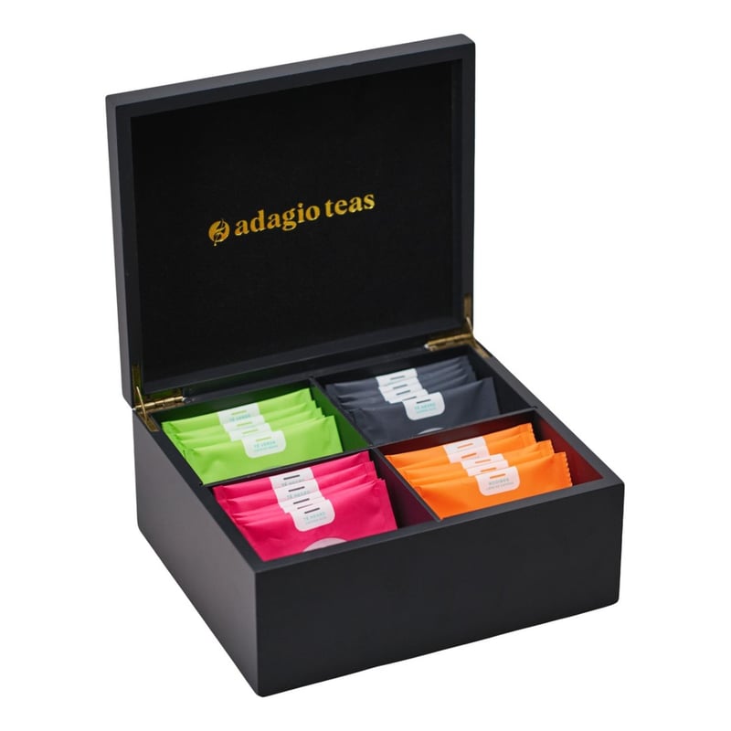 ADAGIO TEAS Adagio Teas Caja Té Madera Con 20 Teabags | falabella.com