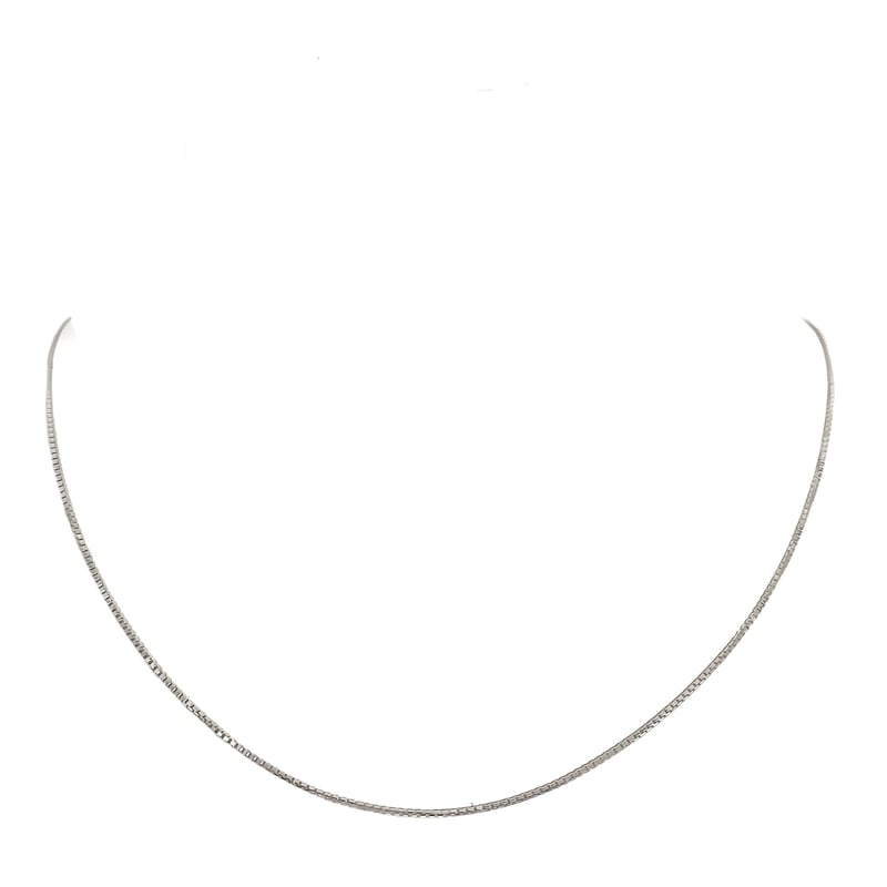 ANDREA COGGIOLA JOYAS Cadena Box Veneciana 40cm Plata Fina 925 ...