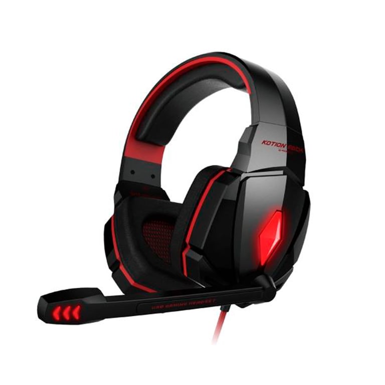 KOTION EACH Audífonos Gamer Profesional Kotion Rojo G4000 Ps4xboxpc ...